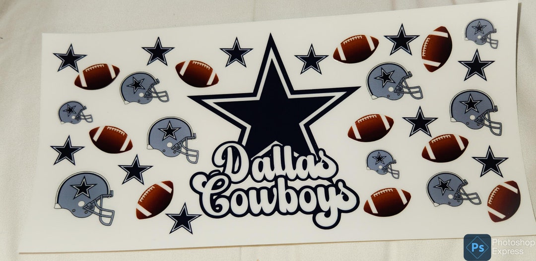 Dallas Cowboys Libby Wrap 16oz - Etsy