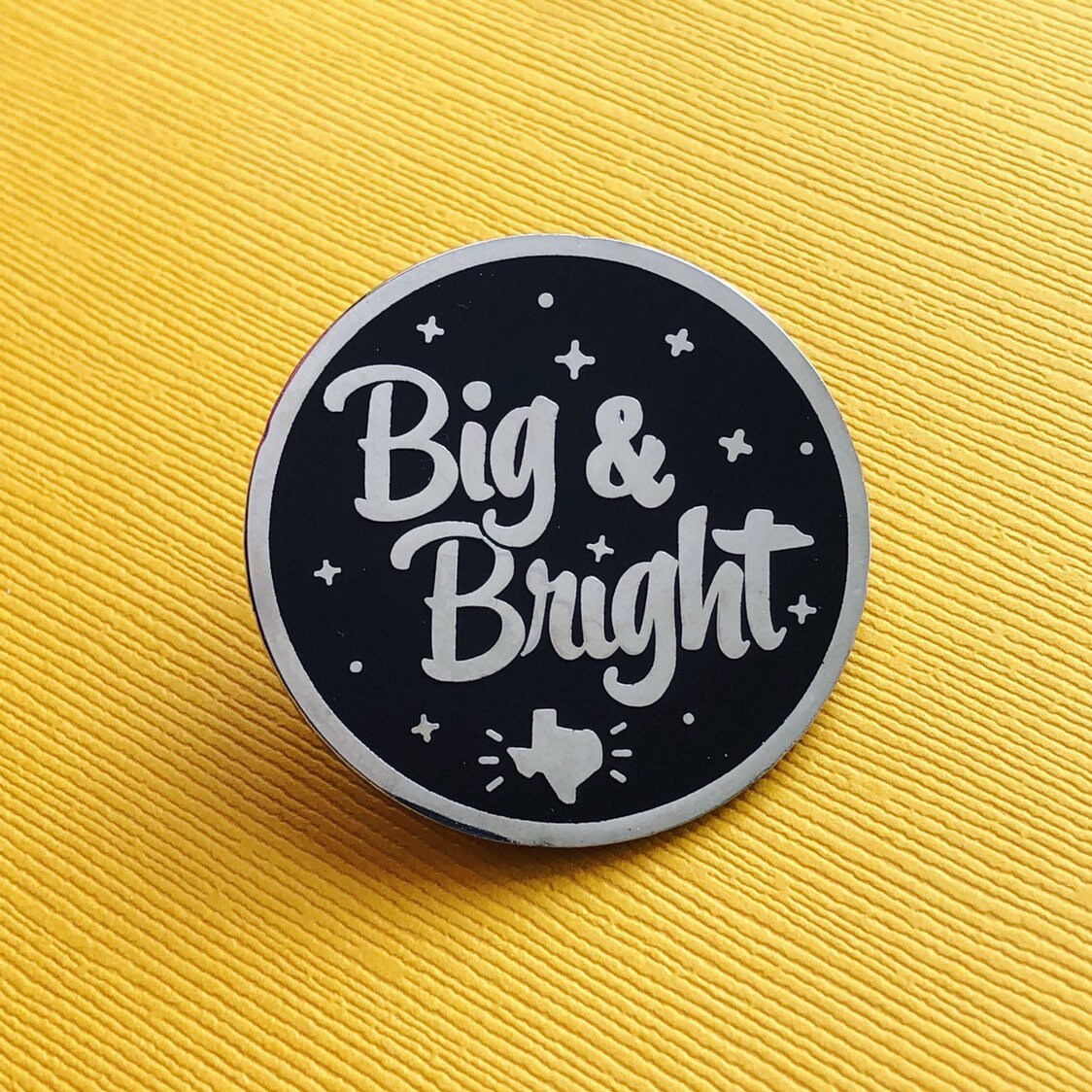 Big & Bright Enamel Pin - Etsy