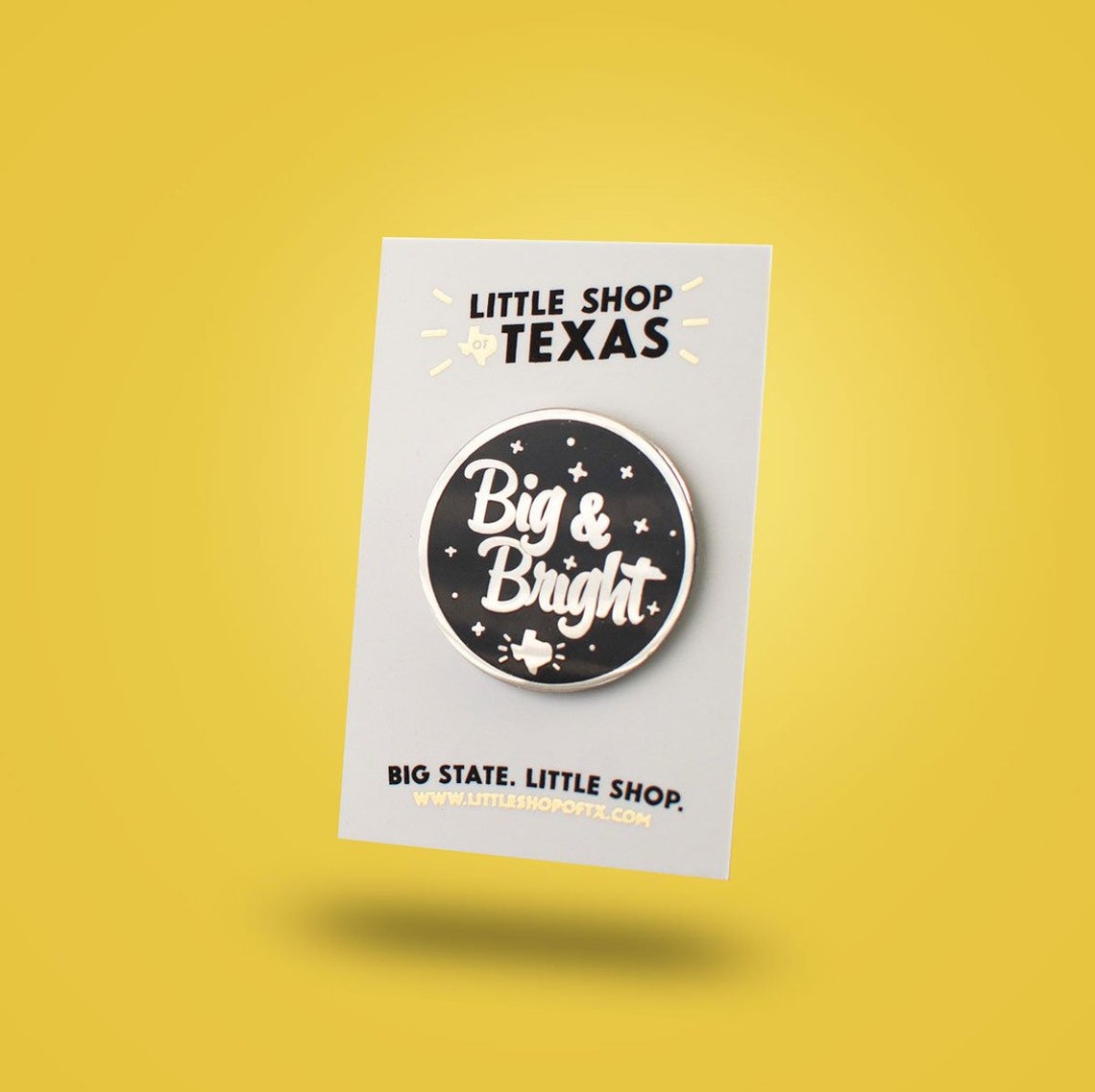 Big & Bright Enamel Pin - Etsy