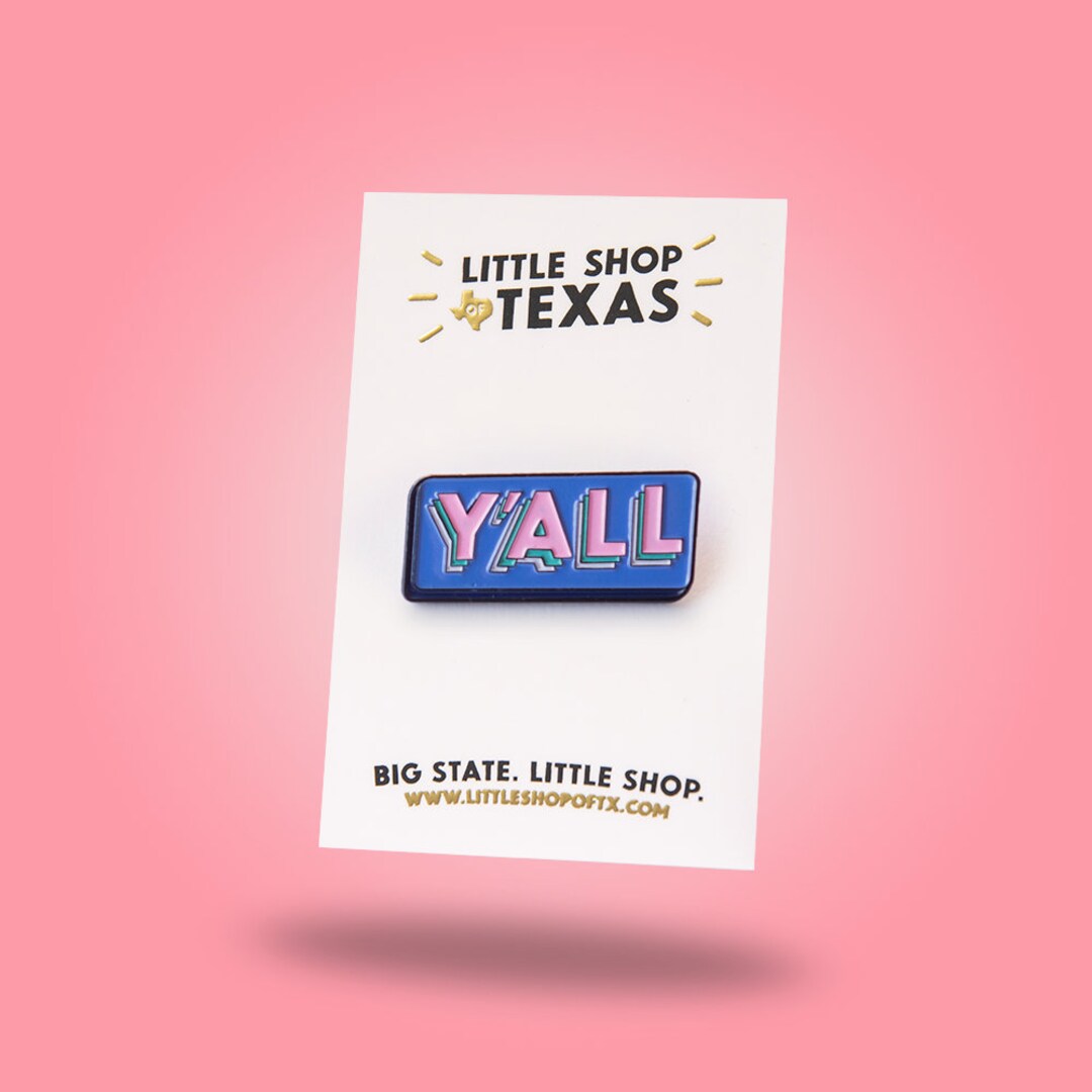 Y'all Enamel Pin - Etsy