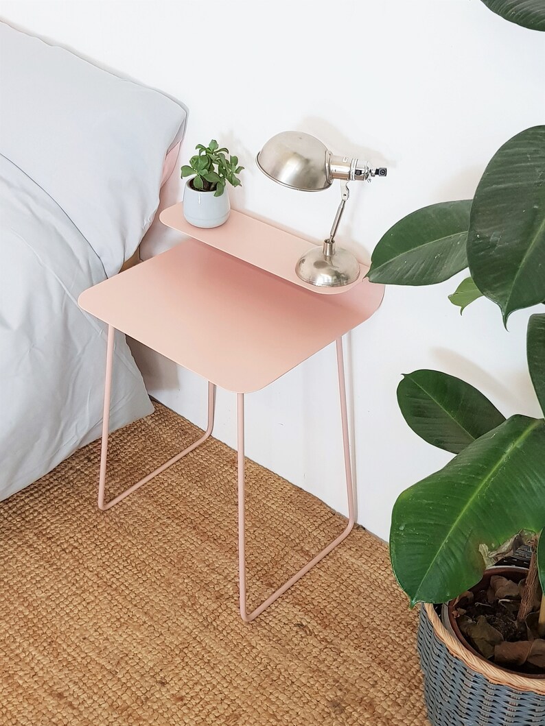 Bedside Table / Nightstand / Side Table / End Table / Retro / Modern ...