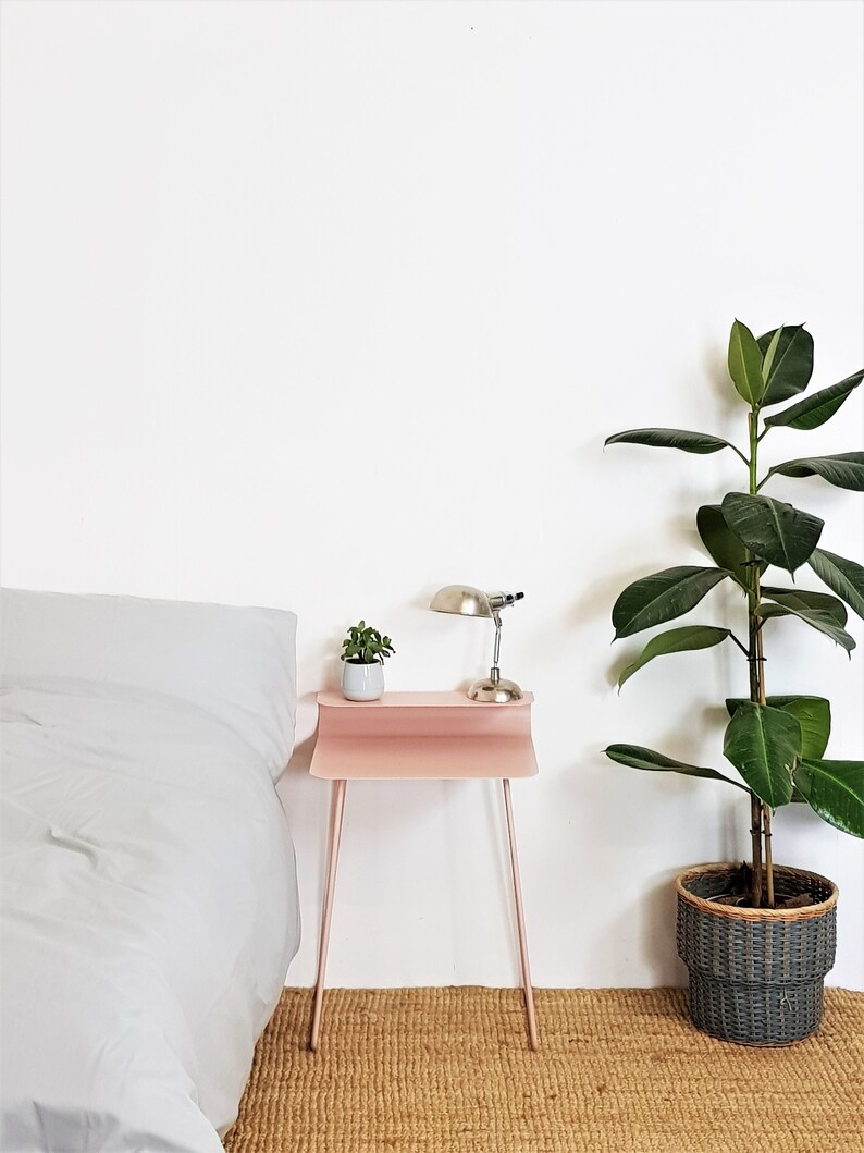 Bedside Table / Nightstand / Side Table / End Table / Retro / Modern ...