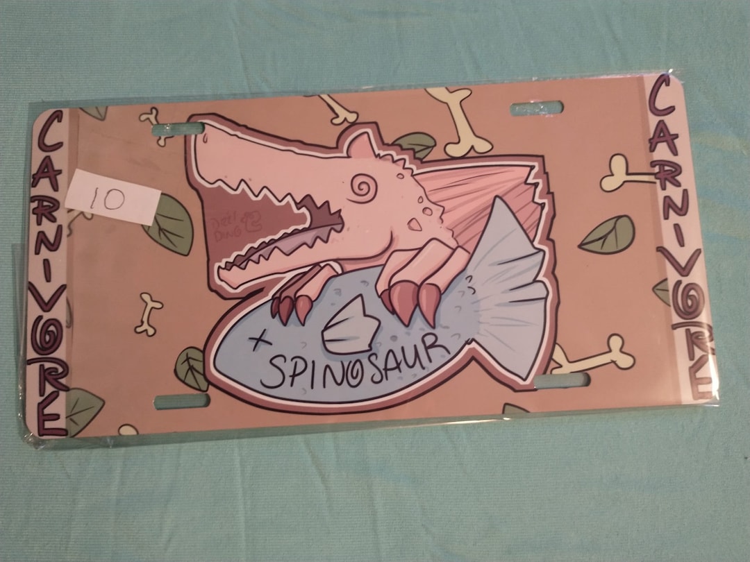 Dinosaur License Plates - Etsy