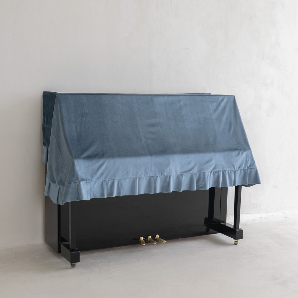 For Upright Piano: Clairevoire Premium Velvet | Waterproof Inner Lining ...