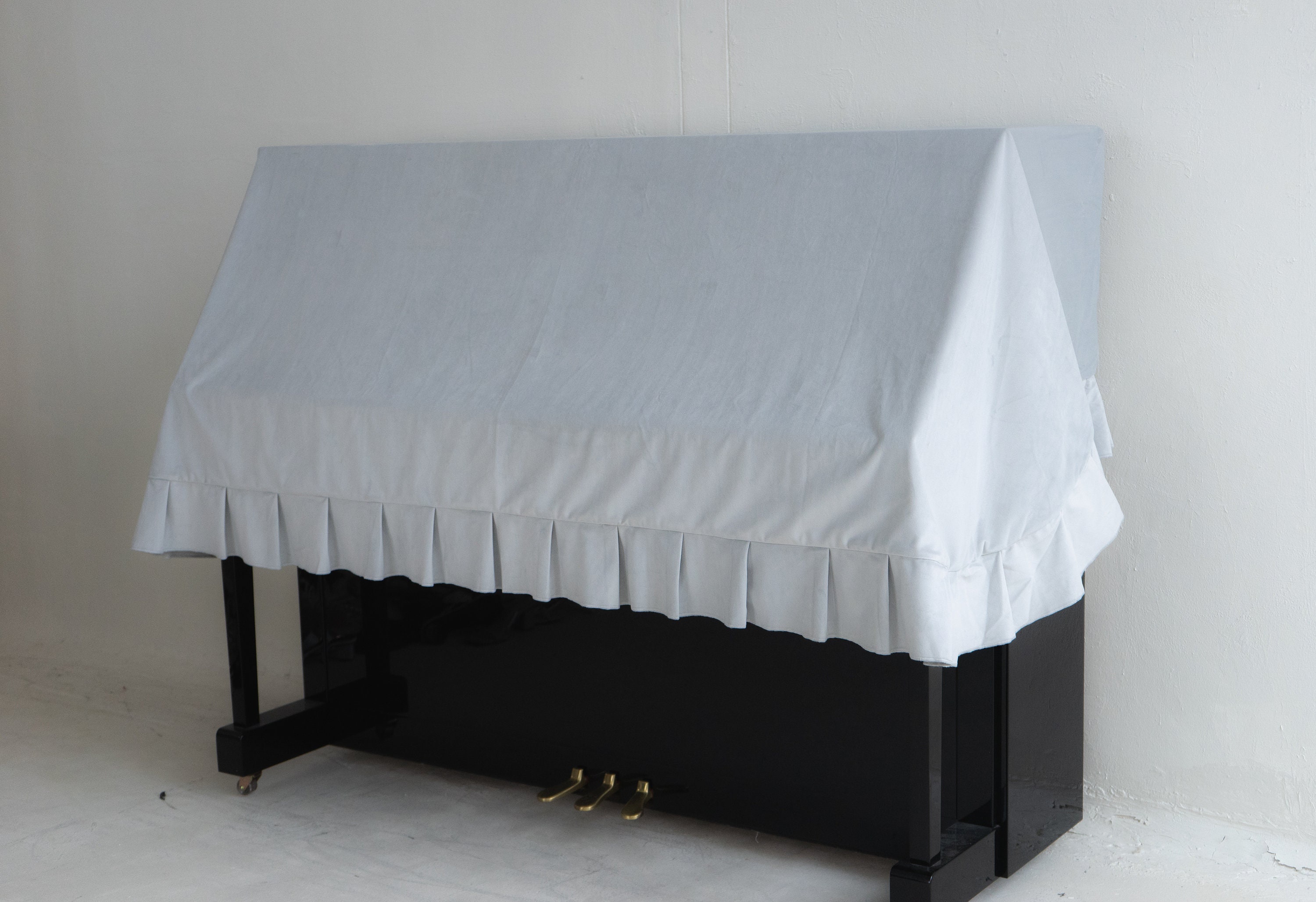For Upright Piano: Clairevoire Premium Velvet | Waterproof Inner Lining ...