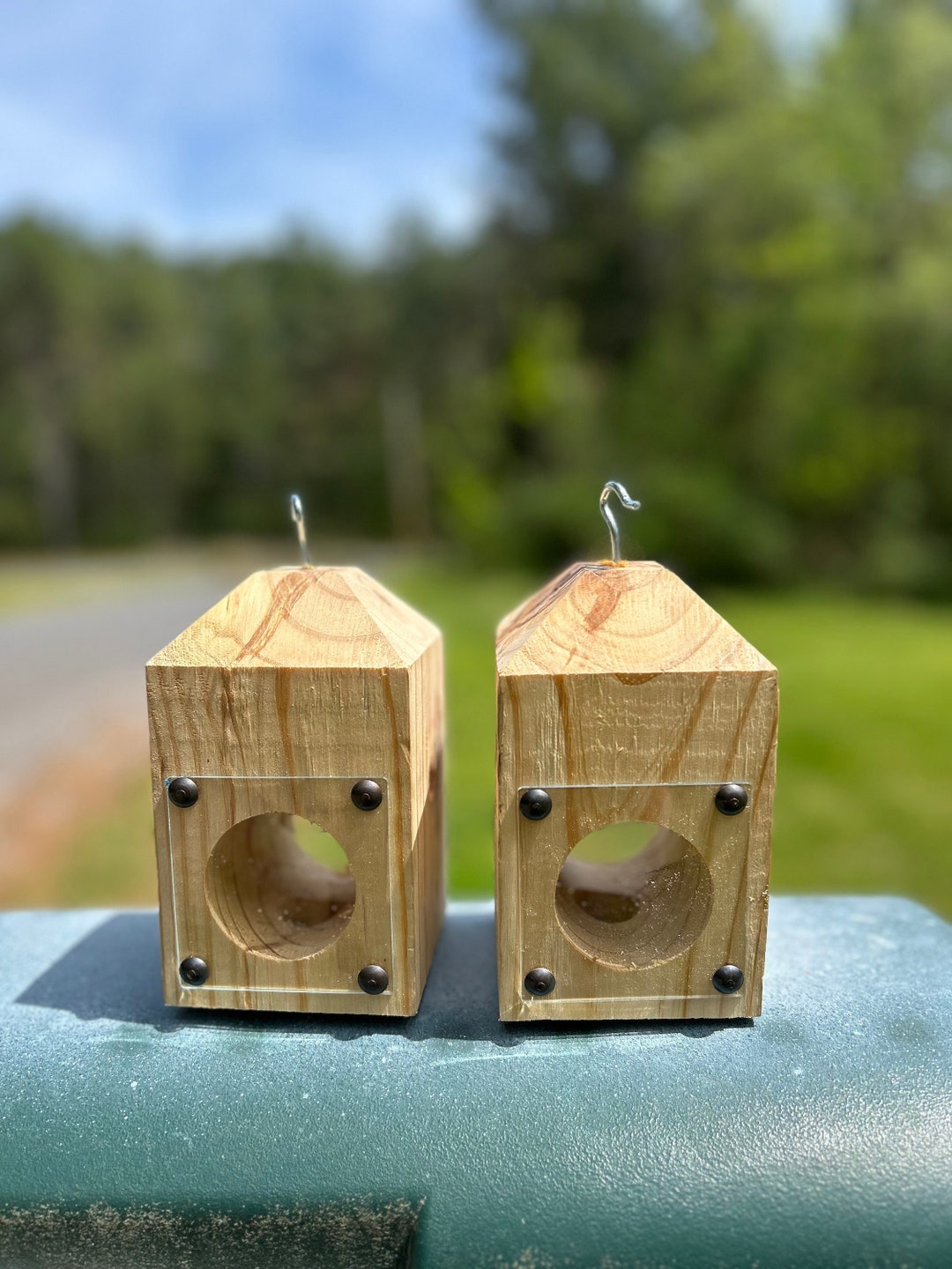 Set of 2 Carpenter Bee/ Wood / Boring Bee Traps - Etsy