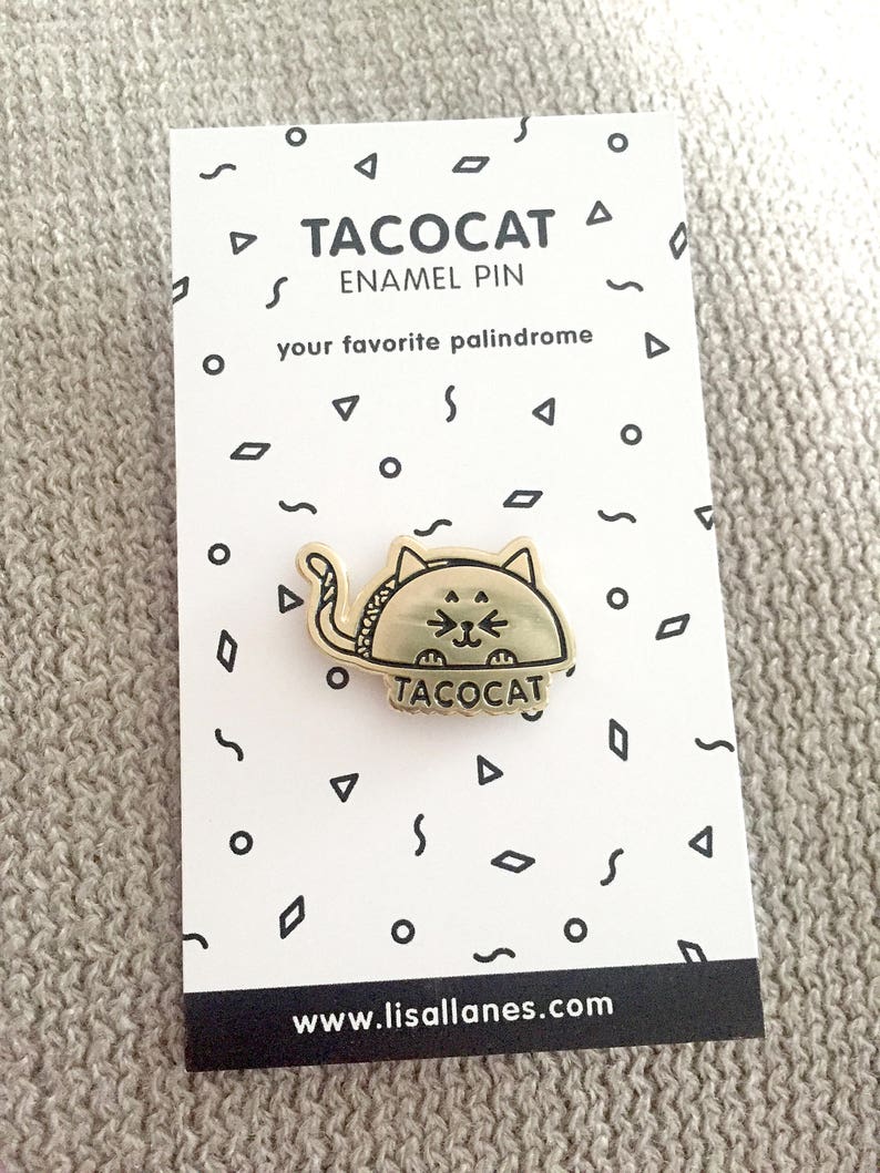 Tacocat Enamel Pin - Etsy