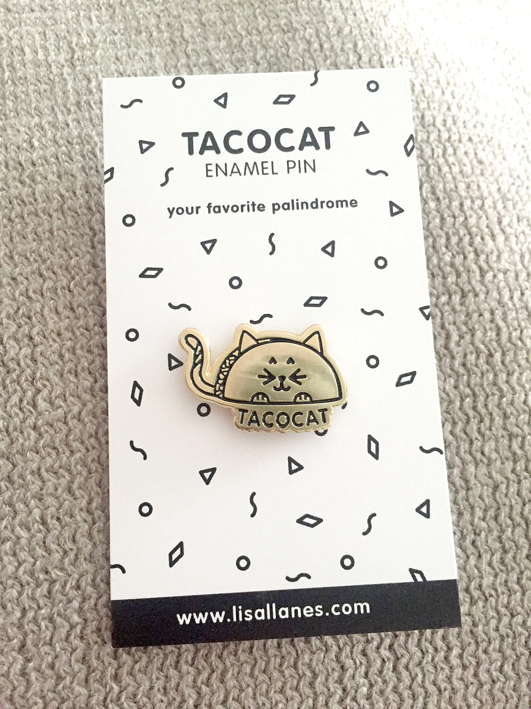 Tacocat Enamel Pin - Etsy