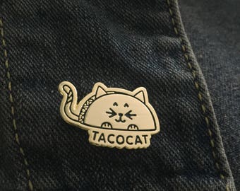 TACOCAT 1 Soft Enamel Pin - Etsy