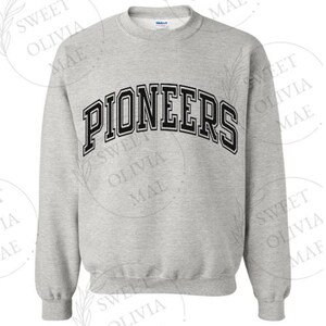 Pioneers Arched | SVG PNG | Digital Download | Cut File Silhouette Cricut - Etsy