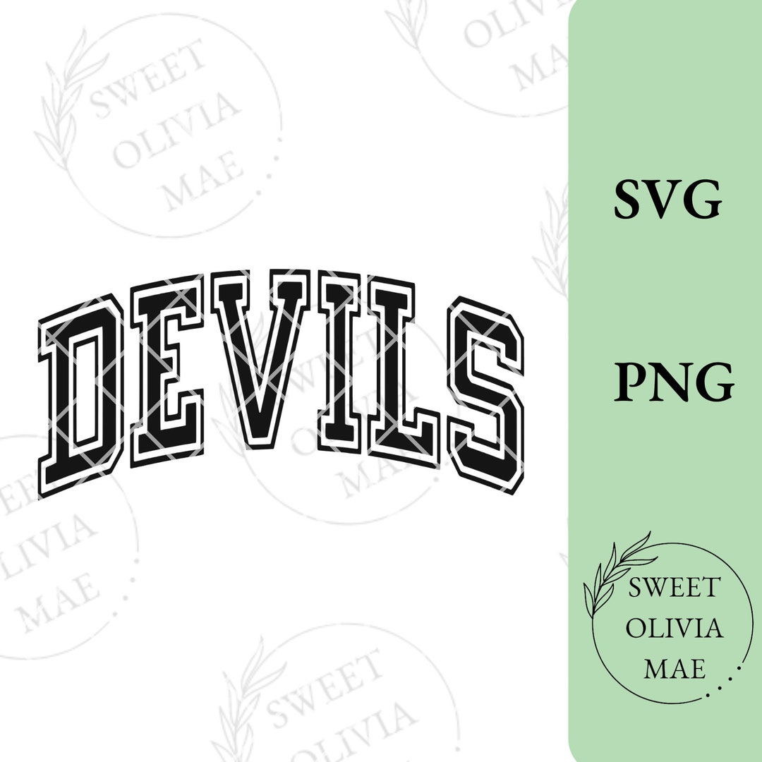 Devils Arched | SVG PNG | Digital Download | Cut File Silhouette Cricut - Etsy