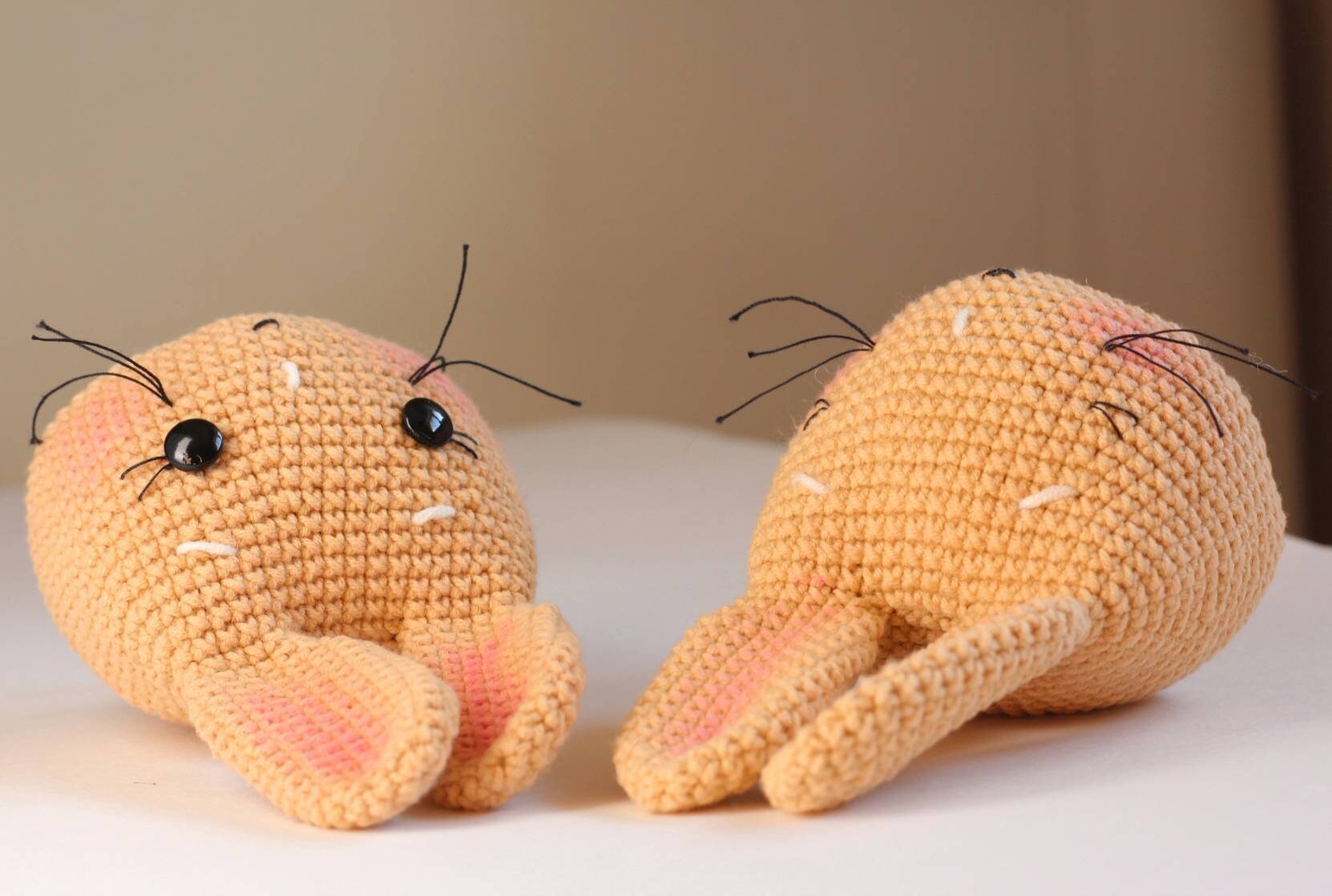 Crochet Head Bunny Pattern PDF Crochet Bunny Pattern | Etsy