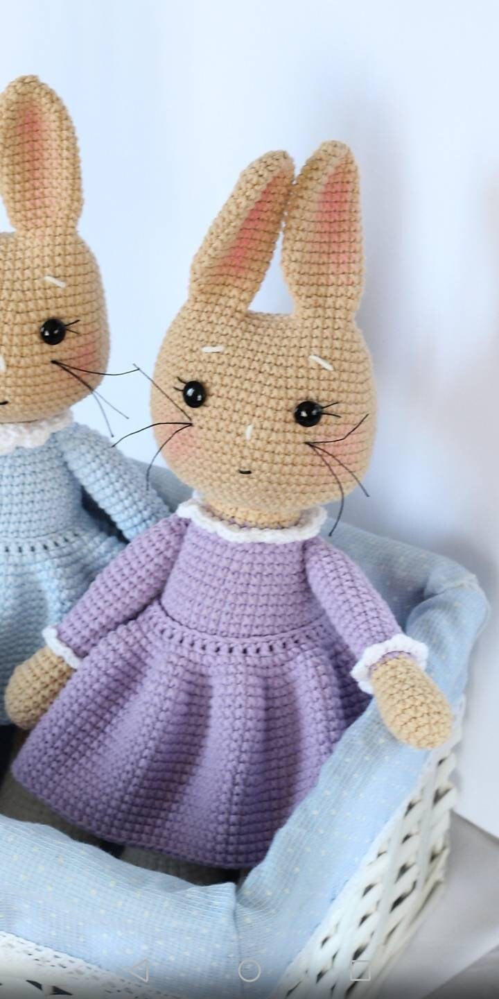 Crochet Head Bunny Pattern PDF Crochet Bunny Pattern | Etsy
