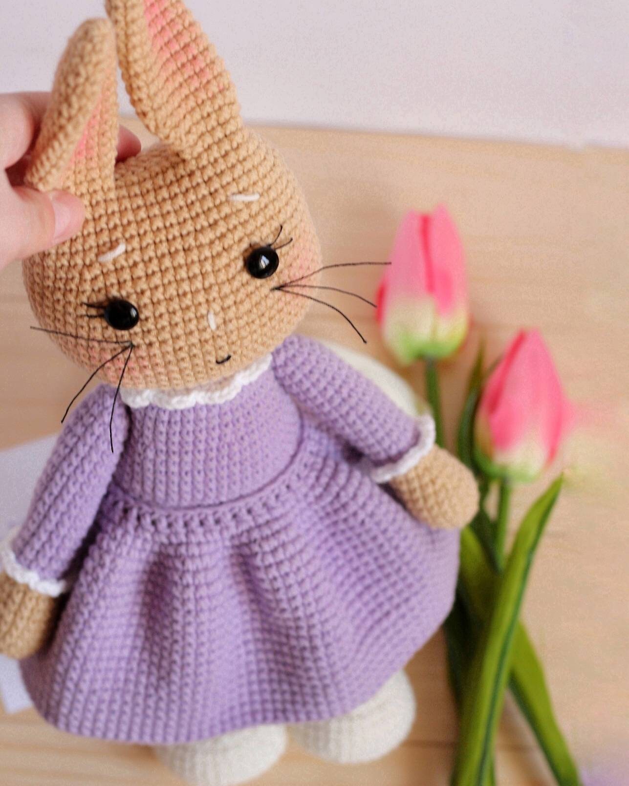 Crochet Bunny Pattern Amigurumi Crochet Rabbit Pattern Crochet - Etsy