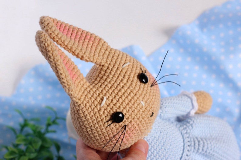 Crochet bunny pattern Amigurumi Easter bunny pattern Crochet | Etsy