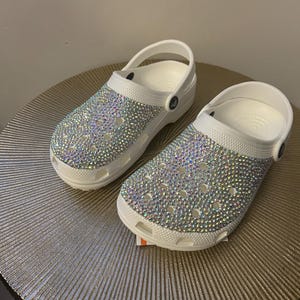 Crocs With Crystal - Etsy