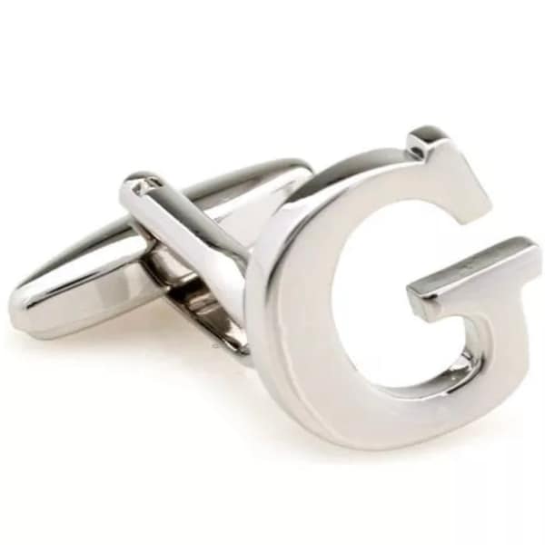 Letter Cufflinks - Etsy