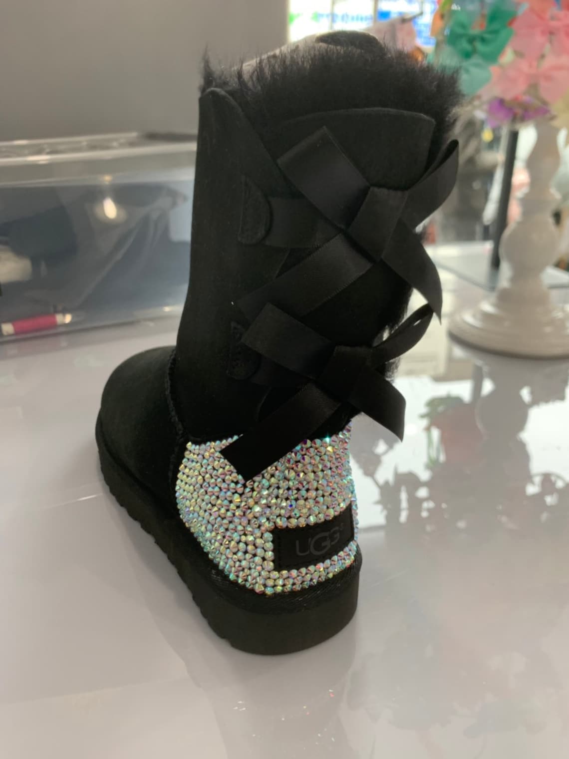 Crystal Ugg Boot - Etsy