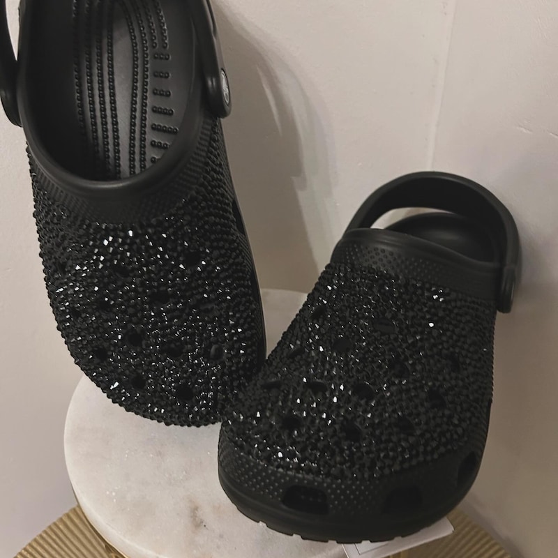 Bedazzled Crocs - Etsy
