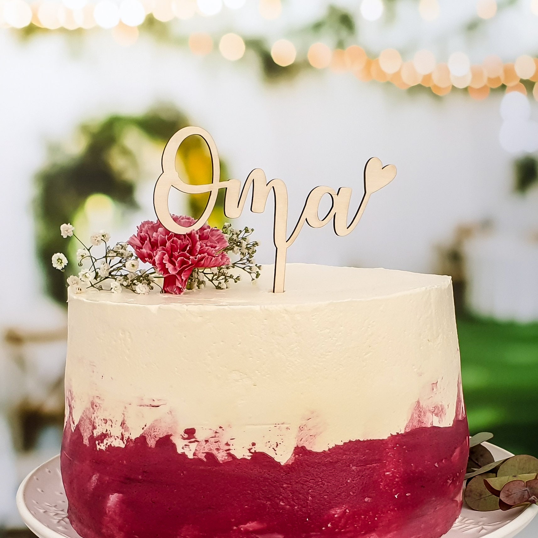 Cake Topper for Grandma's Birthday or Mother's Day - Etsy