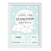 Baby Stats Printable - Instant Download - Birth Stats Print - Moon ...