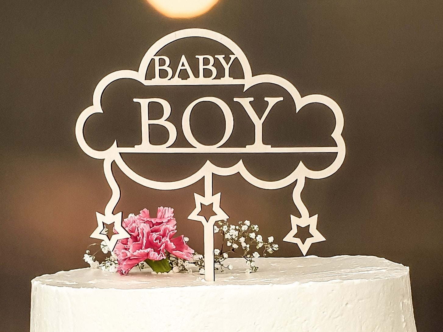 Cake Topper baby Boy Cake Decoration for Baby - Etsy