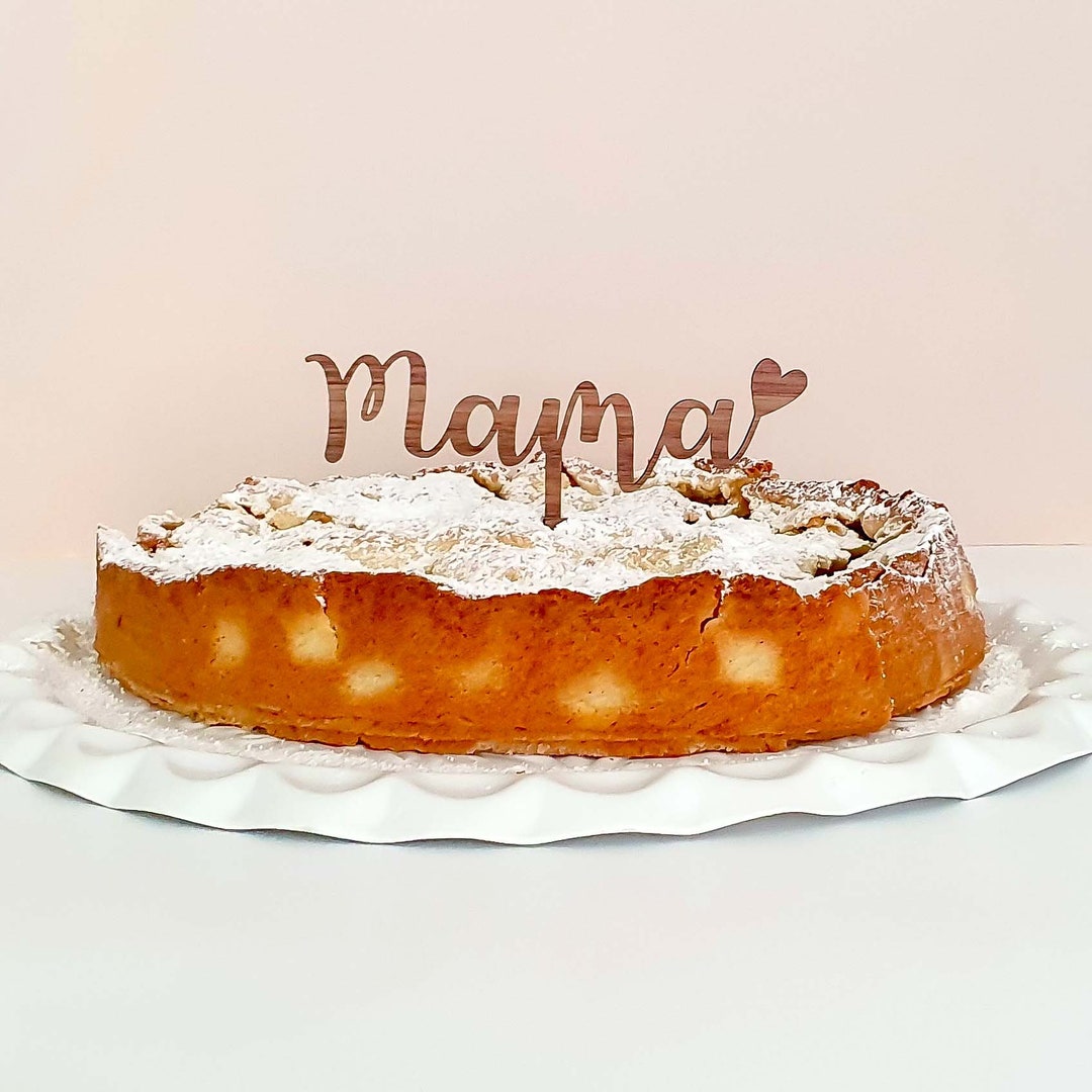 Cake Topper for Mother's Day or Mum's Birthday - Wooden or Acrylic ...