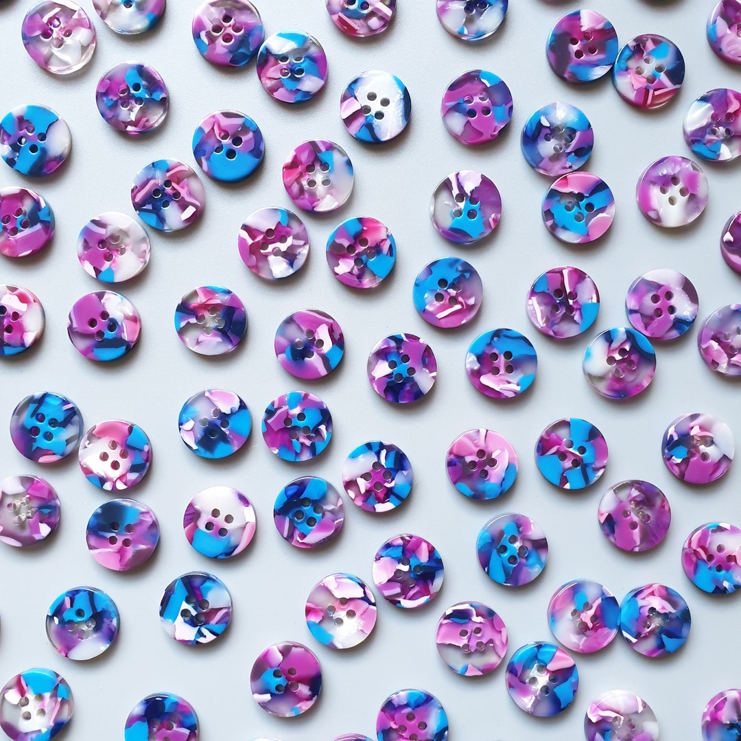 Lucid Button Set (10mm, 15mm, 20mm, 25mm) - Etsy