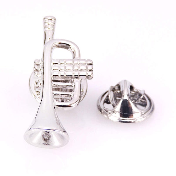 Trumpet Pin - Etsy