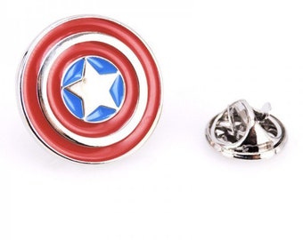 Captain America's Shield Quote Pin - Etsy