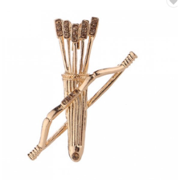 Gold Bow Pin - Etsy