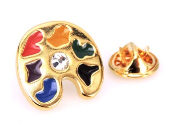 Paint Palette Pin - Etsy