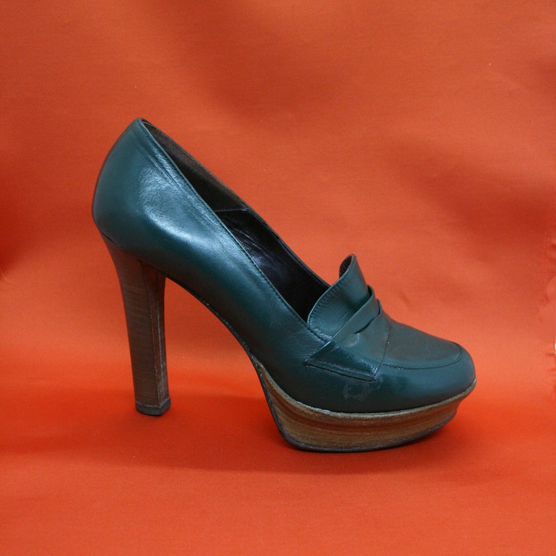 Plateau schuhe 70er jahre - Etsy.de