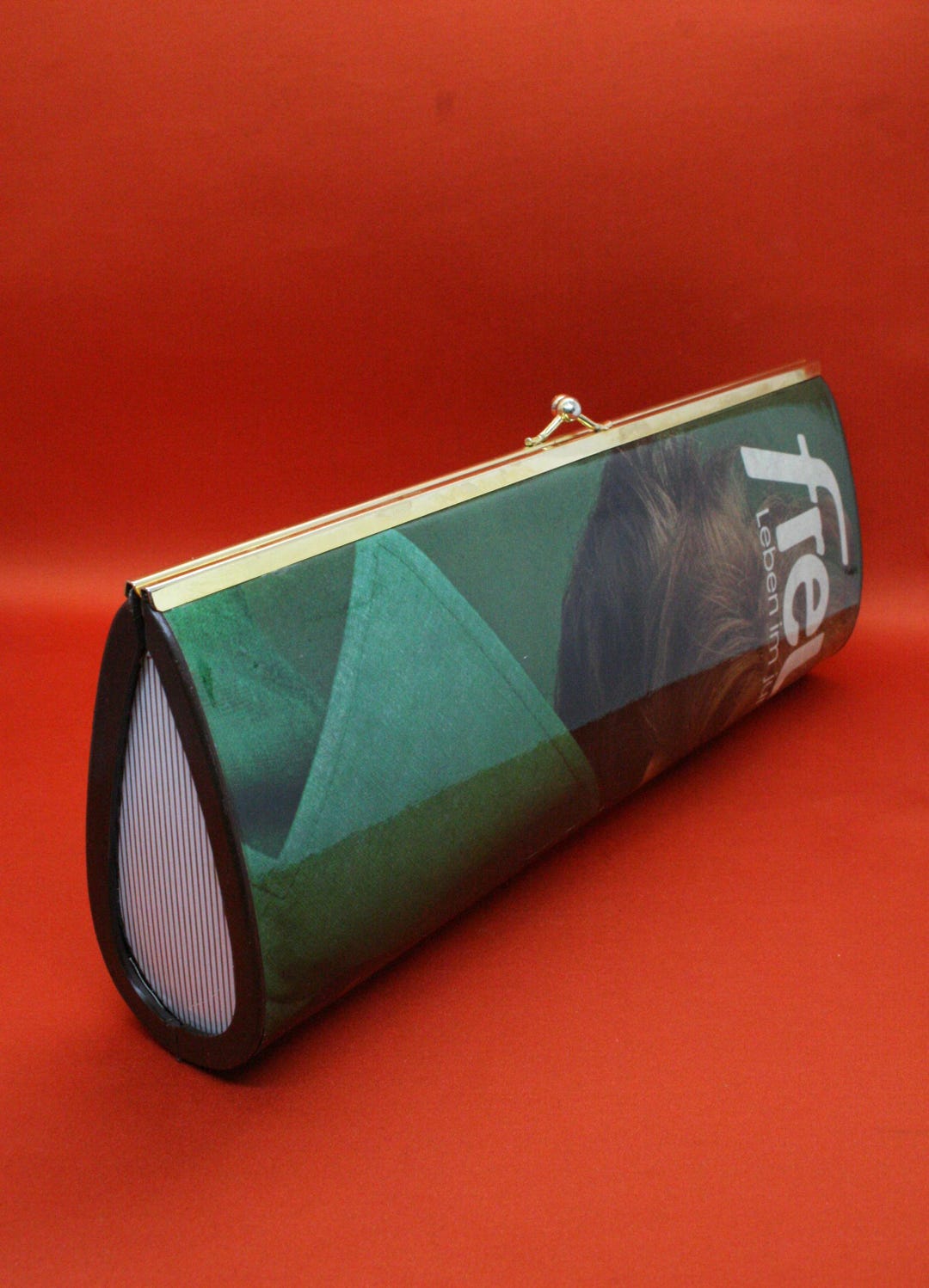 Original 70s Vintage Clutch, Handbag Bag Magazine Newspaper Ricma Italy ...
