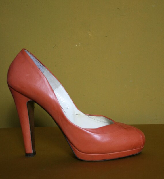 Michel Perry 37 vintage original high pumps with smal… - Gem