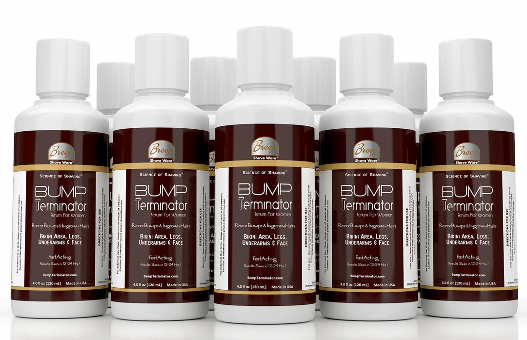 Bump Terminator Anti Ingrown Hairs, Razor Bumps, Shaving Bumps Serum ...