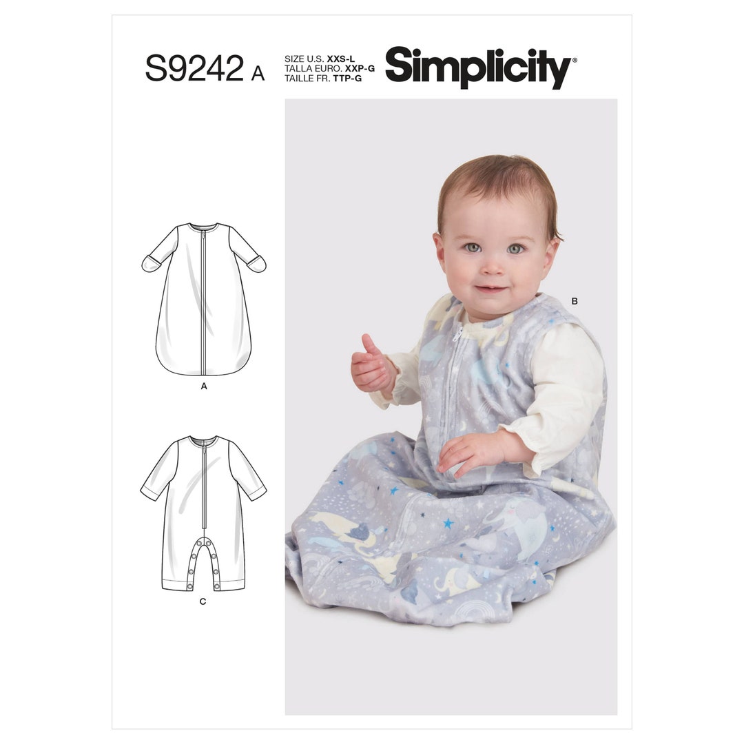 Simplicity Sewing Pattern S9242 Babies' Layette - Etsy