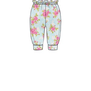 Simplicity Sewing Pattern S8933 Babies' Knit Rompers, Pants, Shorts and Headband - Etsy