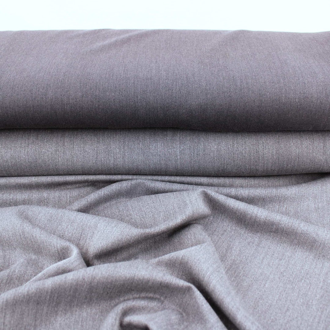 Viscose Wool-touch Suiting Smart Tailoring Woven Non-stretch Men Women ...