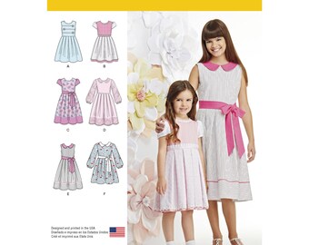 Simplicity Pattern 8287 Size BB (LG-XL) - Misses' Dress in Two Lengths ...