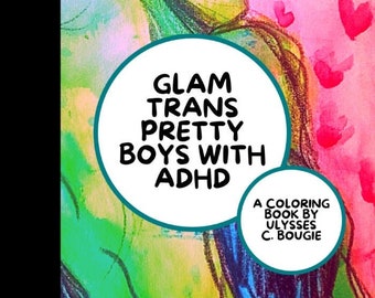Adhd Coloring Book - Etsy