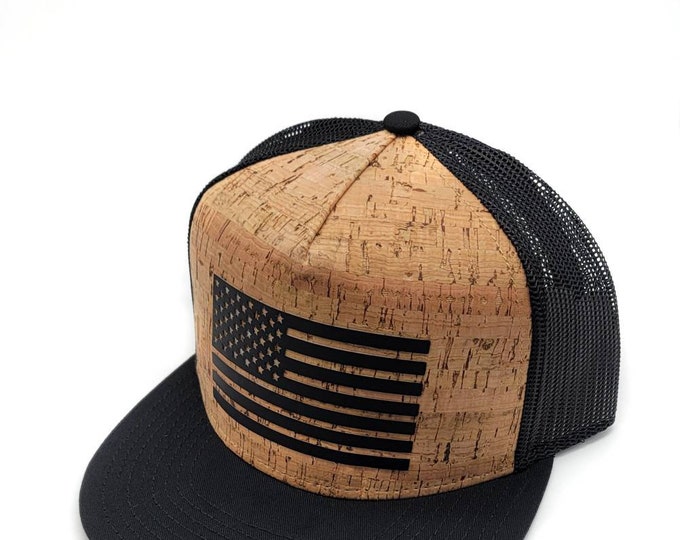 American Flag Cork Hat - Etsy