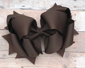 Layered hair bows | Etsy