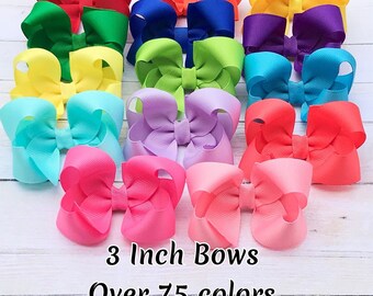 3 Inch Bows | Etsy