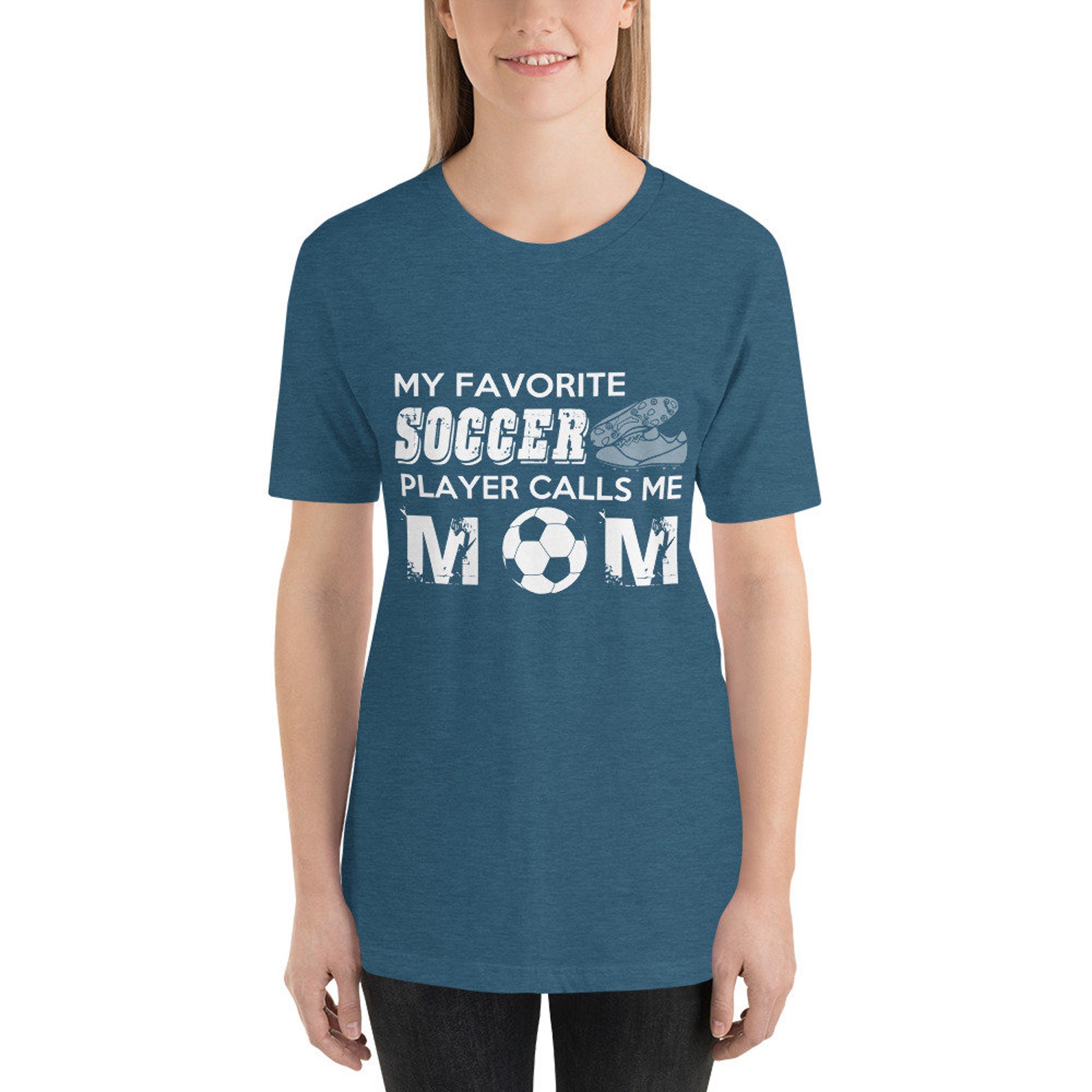 My Favorite Soccer Player Calls Me Mom Unisex T Shirt Soccer Etsy