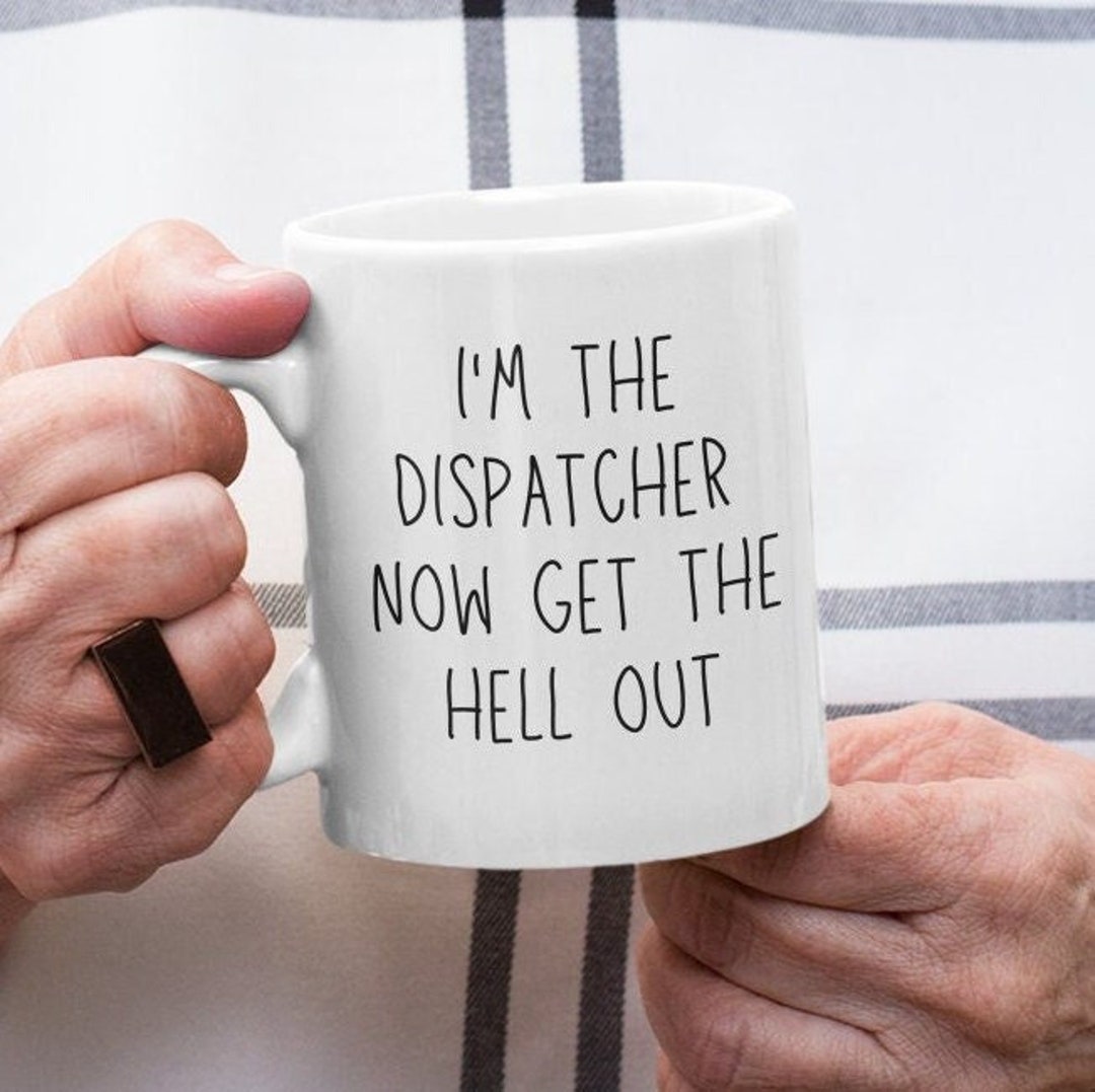 Dispatcher - Trucker - Dispatch Gift - Trucker Mug - Trucking - Trucker ...