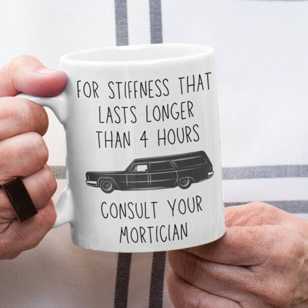 Hearse Mortician Undertaker Funeral Director Gift Funeral Home Mug ...