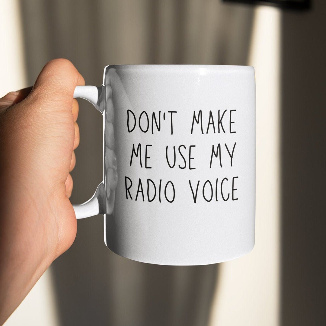 Radio DJ - Radio Operator - Radio Host - Gift - Radio Host Mug - Radio ...