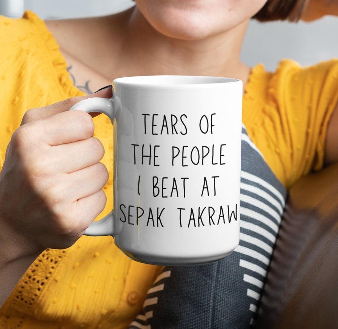 Sepak Takraw Sport - Buka Ball Gift Mug - Sepaktakraw Coach - Sepak ...