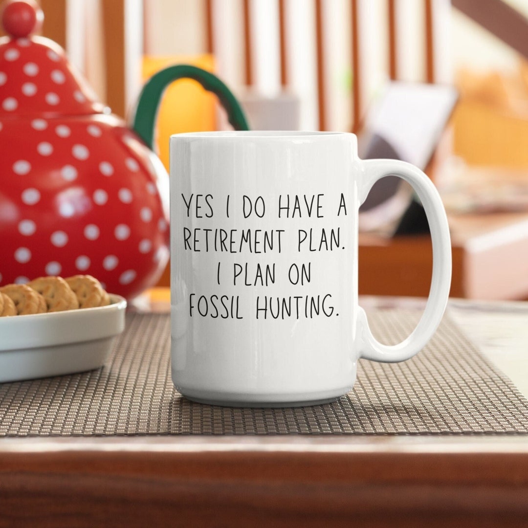 Fossil Hunting - Archaeologist - Fossils - Mug - Gift - Fossil Hunter ...